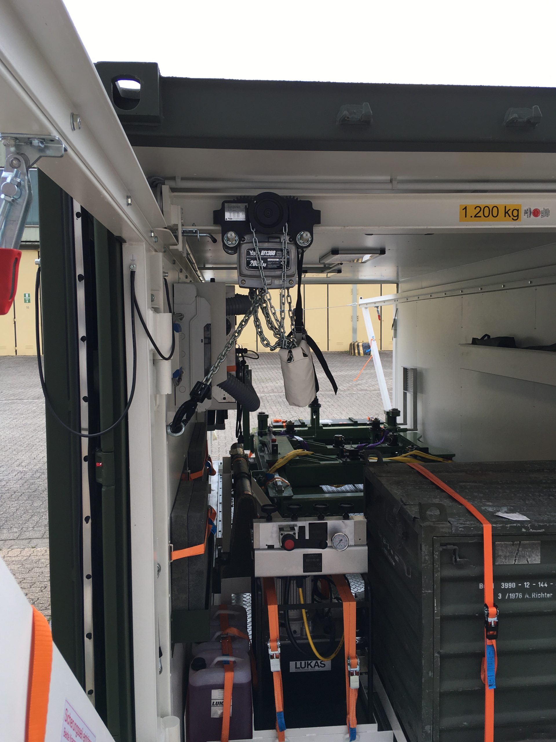 Mobile Logistik VJTF für den Anteil SdWz/ MuP des SPz PUMA – Blauer ...